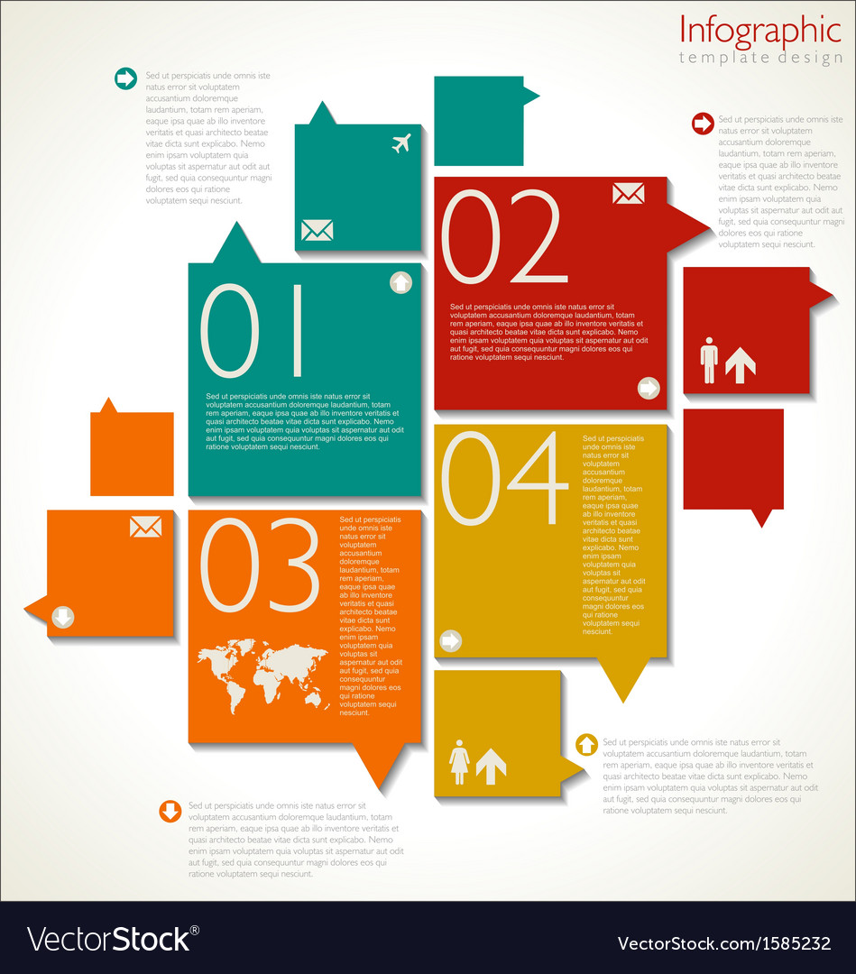 Modern Design Layout Royalty Free Vector Image