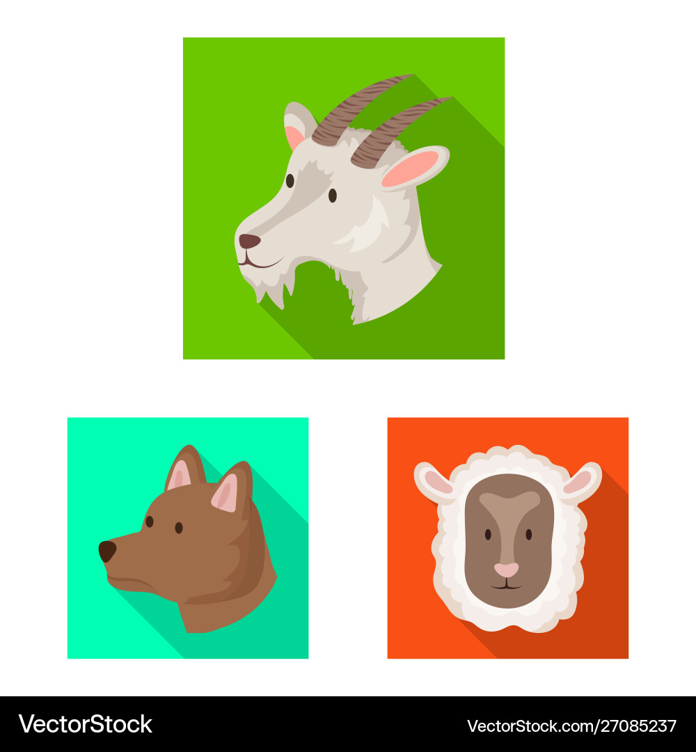 Design agriculture and breeding symbol Royalty Free Vector