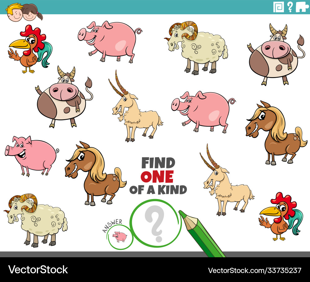 All Farm Animals In One Picture