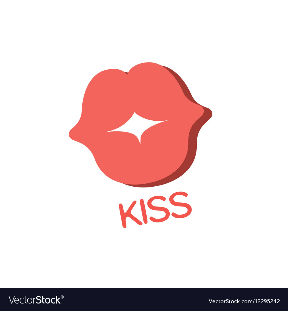 Liss And Lip Imprint Word And Corresponding Vector Image liss-and-lip-imprint-word-and-corresponding-vector-image