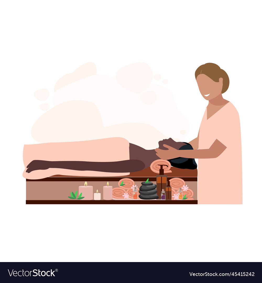 Massage Royalty Free Vector Image - VectorStock
