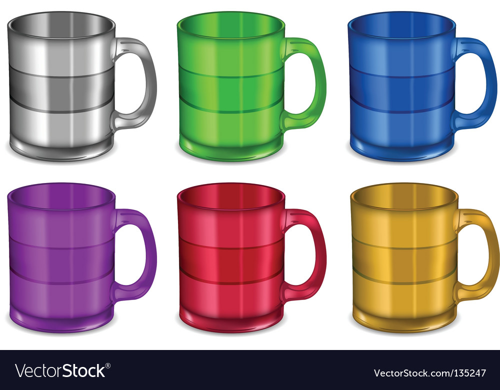 Cups Royalty Free Vector Image - VectorStock