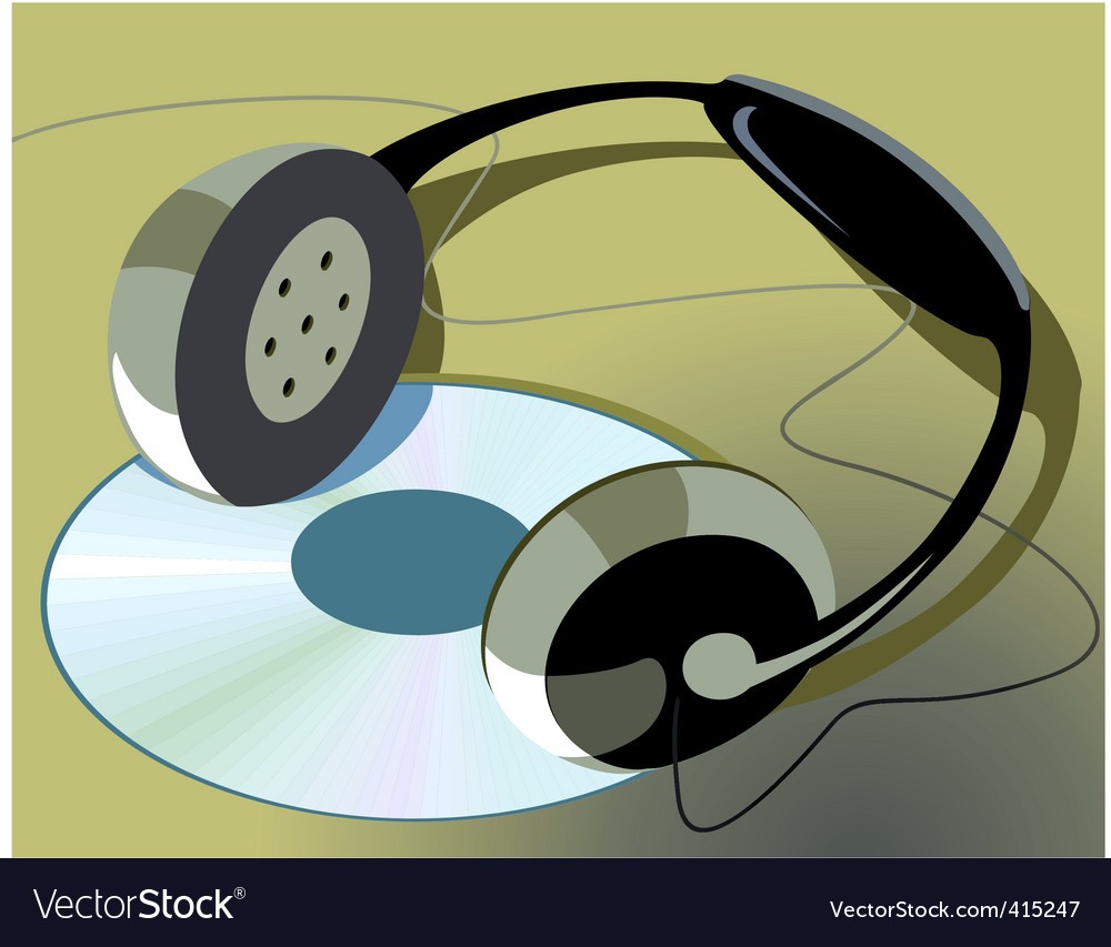 Headphone Royalty Free Vector Image - VectorStock