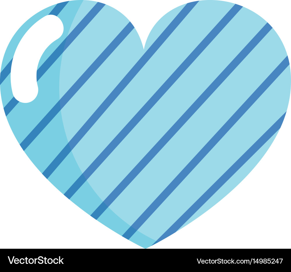 Nice heart and love symbol design Royalty Free Vector Image