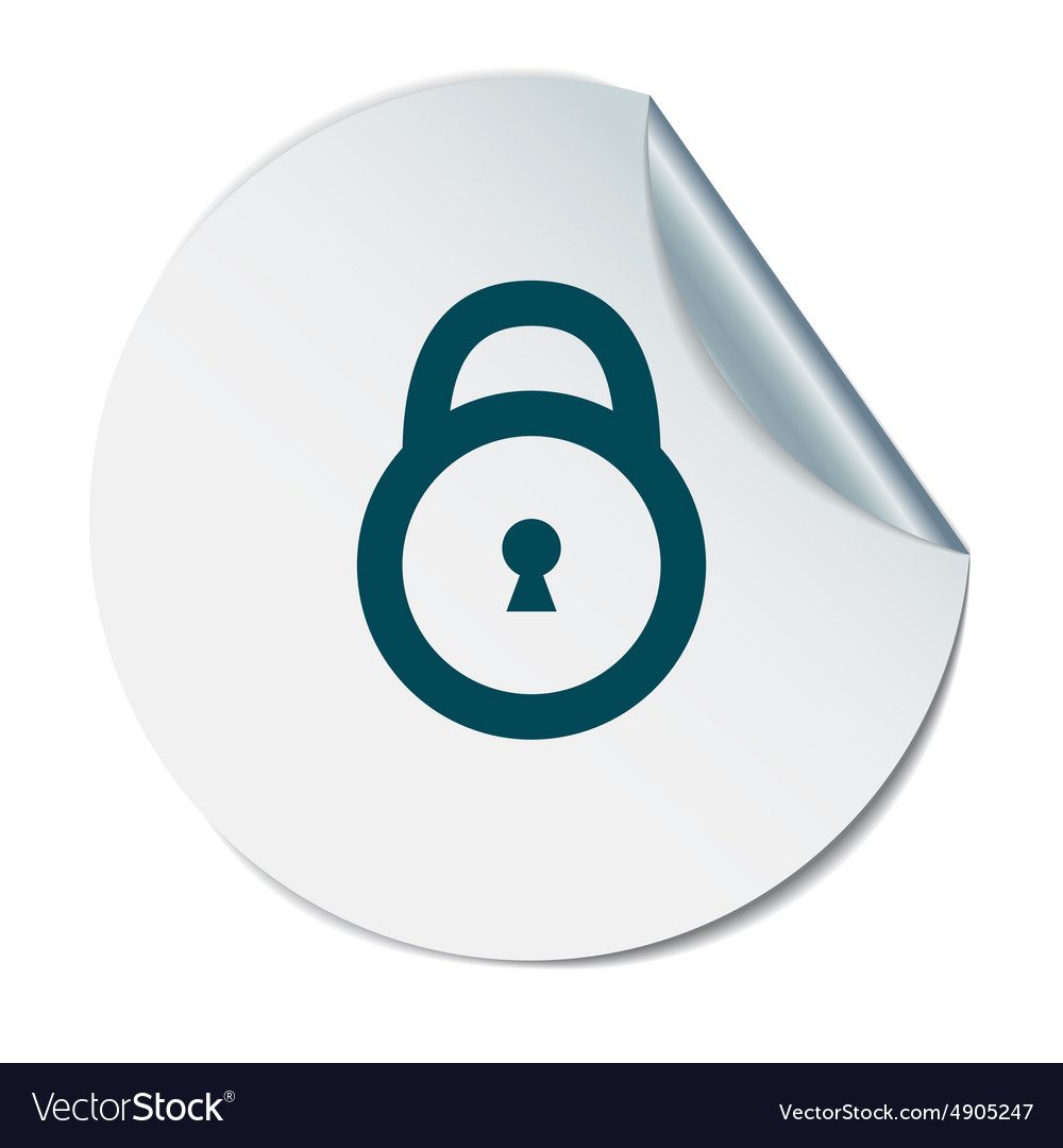 Padlock Royalty Free Vector Image - VectorStock