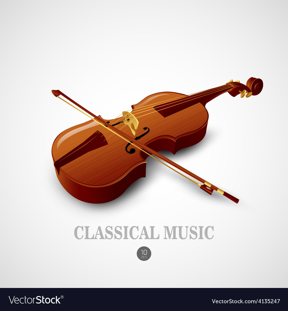 Violin Royalty Free Vector Image - VectorStock