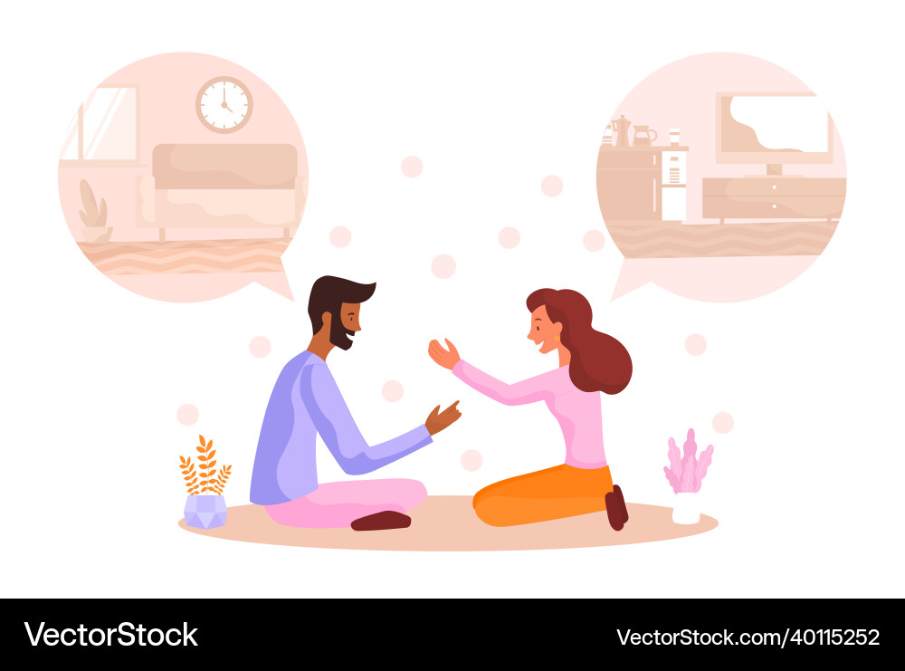 New family home Royalty Free Vector Image - VectorStock