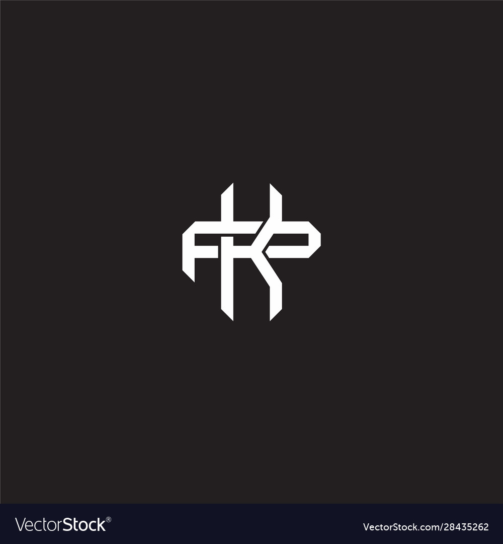 Initial letter overlapping interlock logo Vector Image