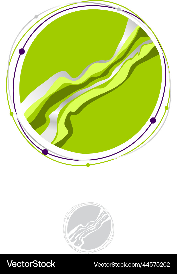 Natural gemstone and silver handmade jewelry idea Vector Image