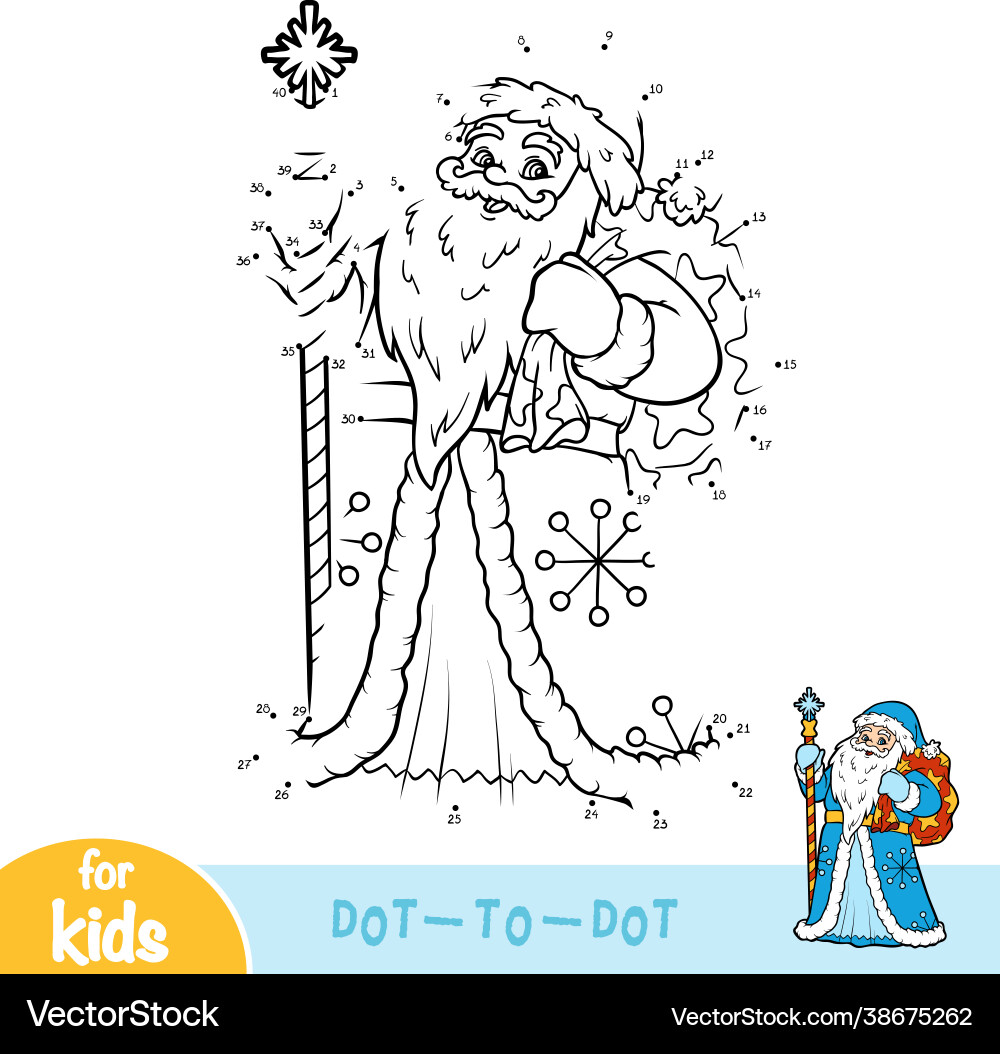 Numbers game education for children ded Royalty Free Vector