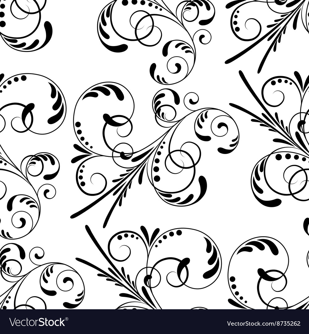 White seamless pattern Royalty Free Vector Image