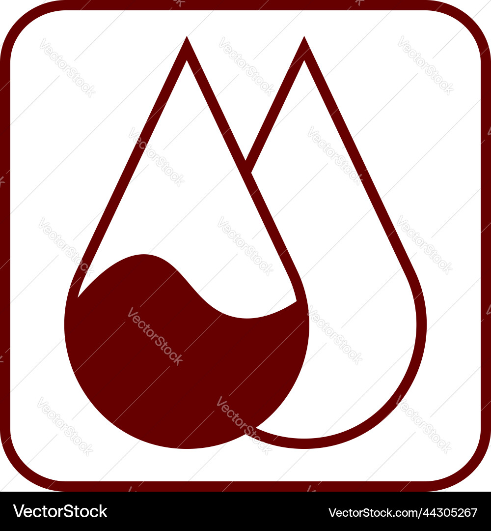 Blood flow on a white background Royalty Free Vector Image