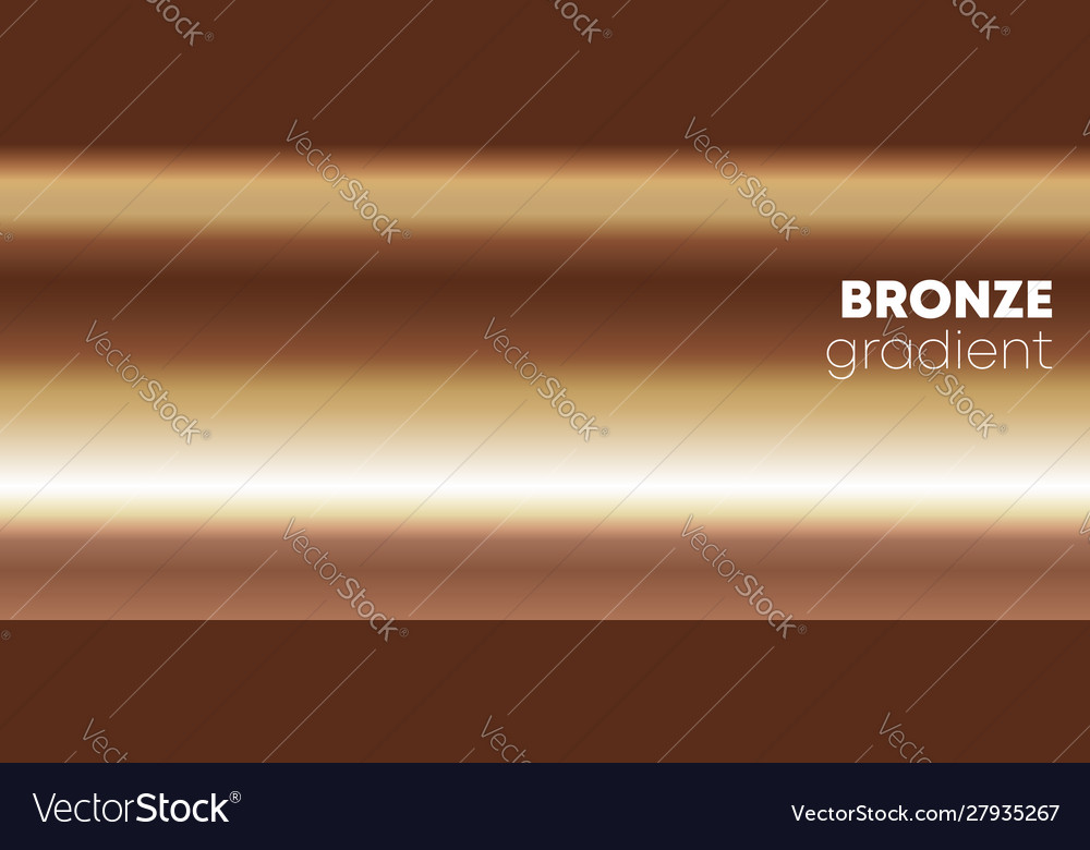 Bronze gradient texture background Royalty Free Vector Image