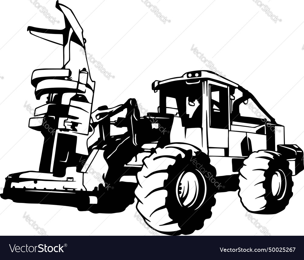 Feller Buncher Special Vehicle Heavy Machinery