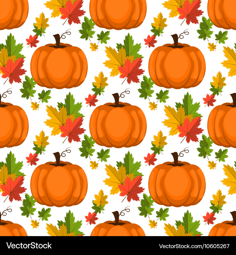Halloween seamless pattern background Royalty Free Vector