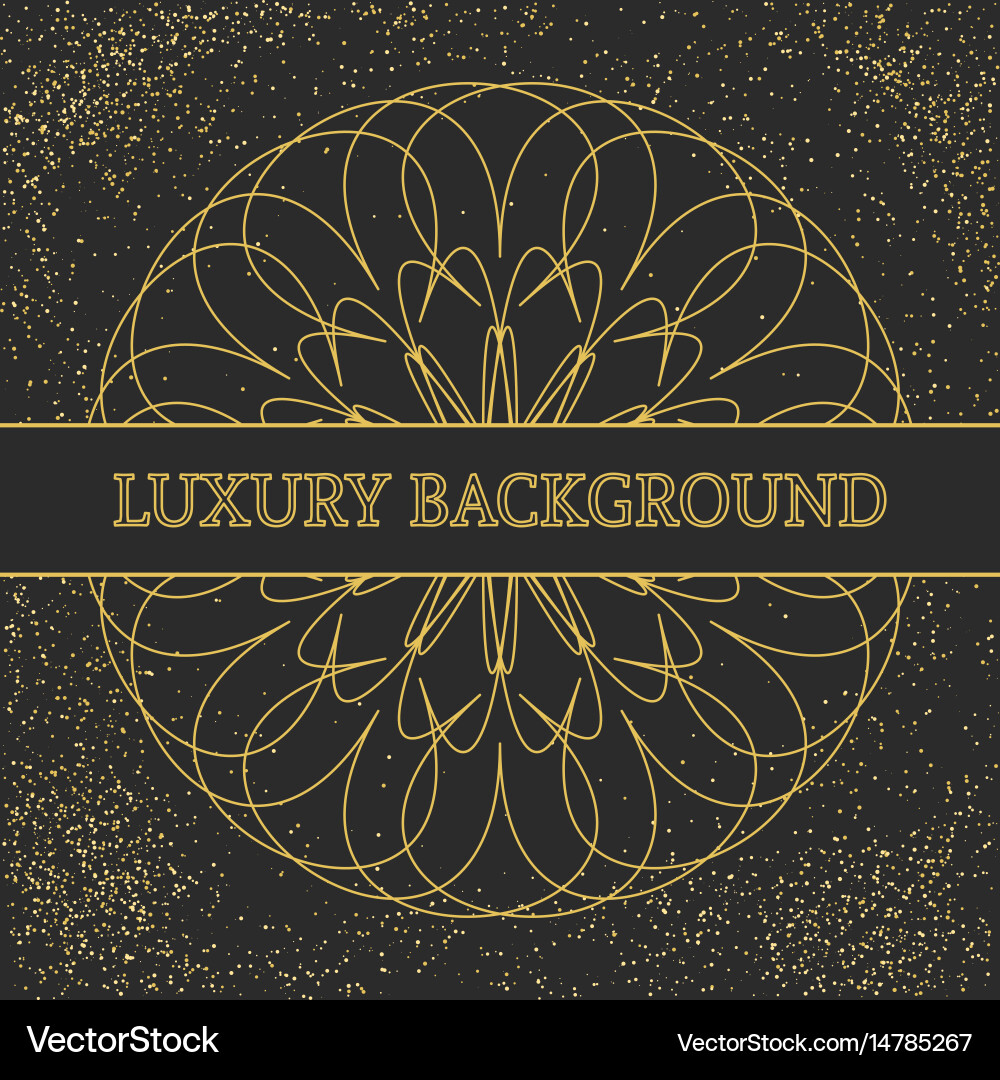 Headline ornamental background Royalty Free Vector Image