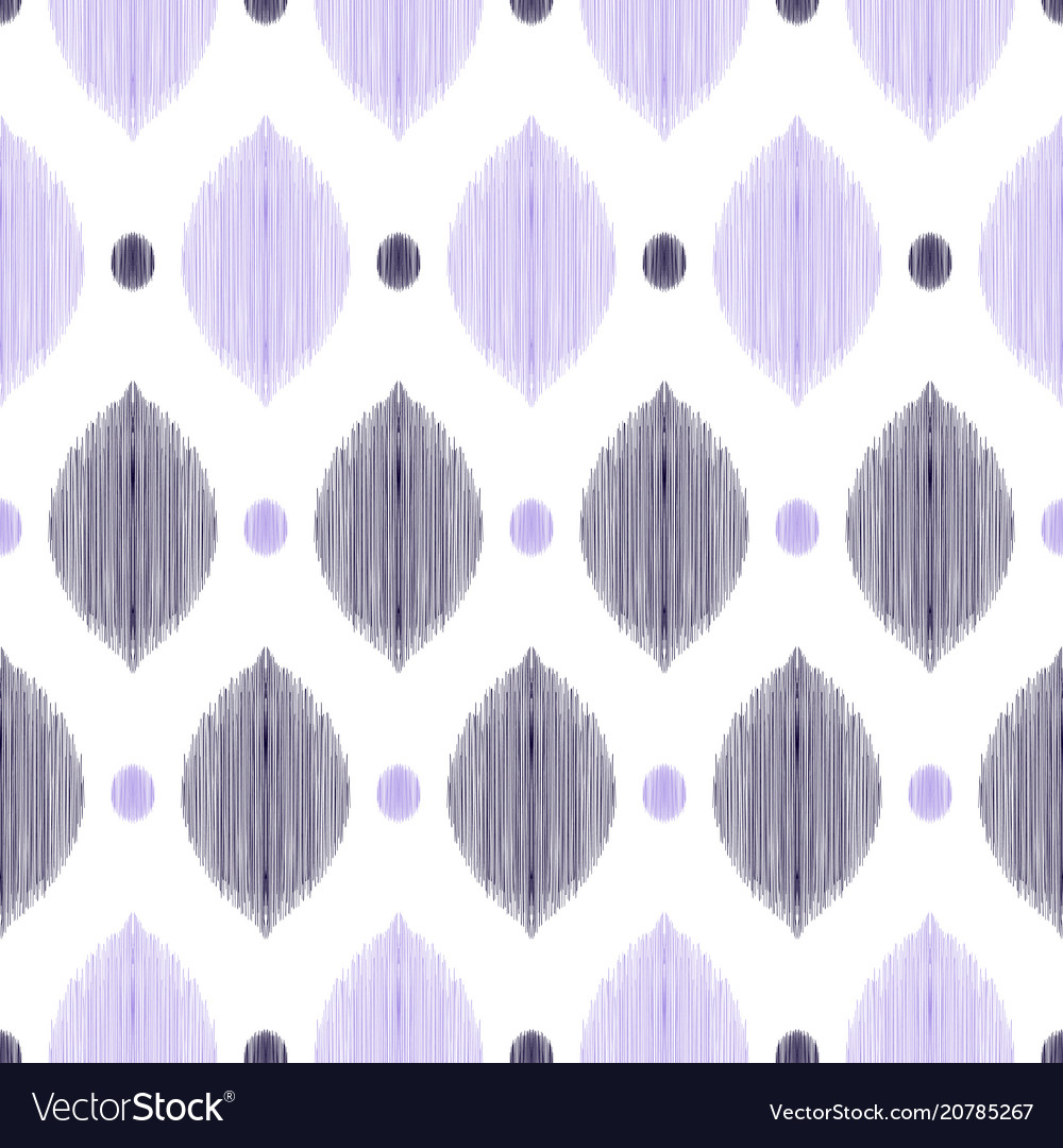 Seamless ogee pattern Royalty Free Vector Image
