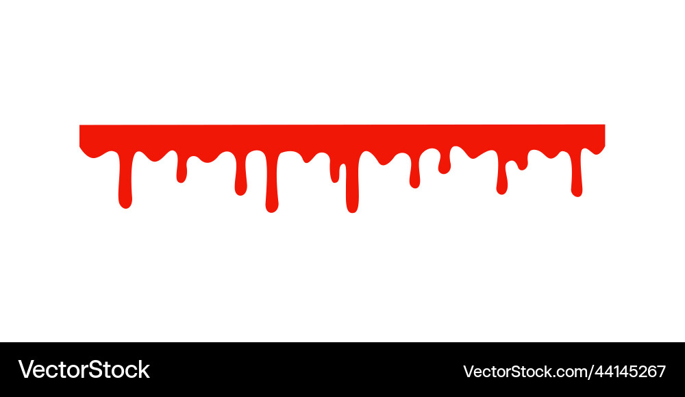 Spilled blood a red sticky liquid that resembled Vector Image