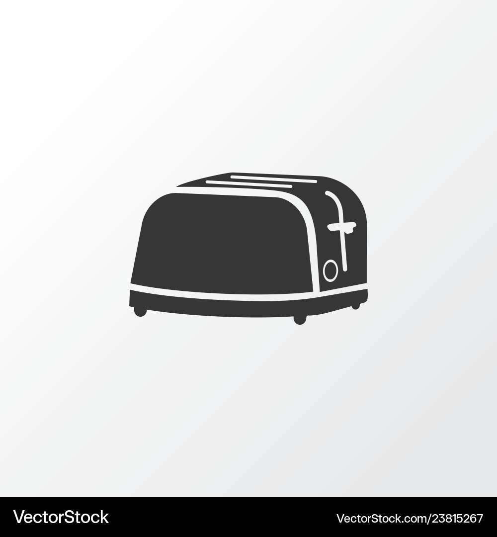 Toaster icon symbol premium quality isolated Vector Image