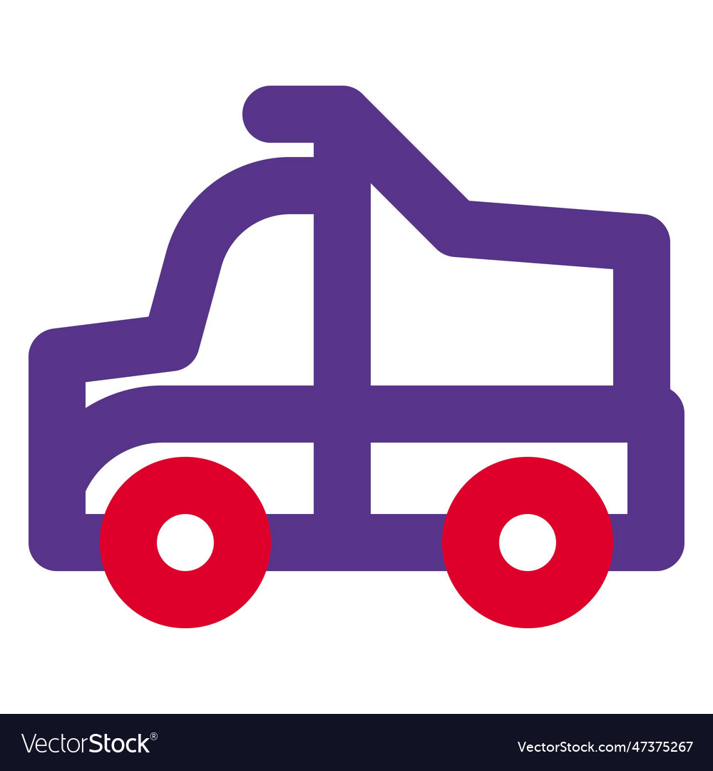 Truck used for carrying shipments Royalty Free Vector Image Truck used for carrying shipments Royalty Free Vector Image