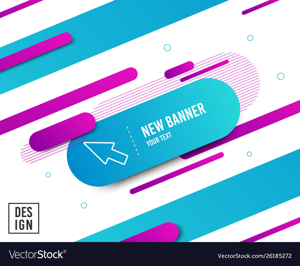 Mouse cursor line icon pointer sign Royalty Free Vector Mouse cursor line icon pointer sign Royalty Free Vector