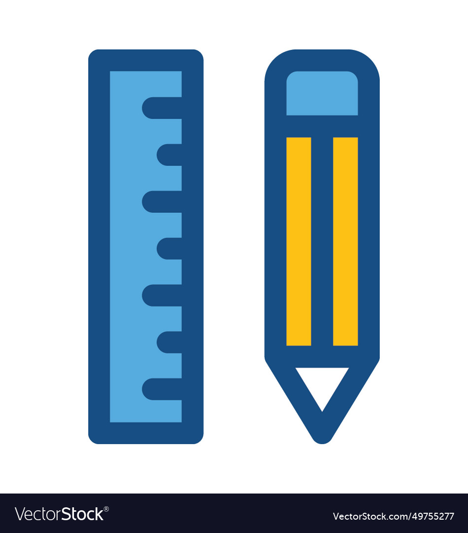 Draft tools icon Royalty Free Vector Image - VectorStock