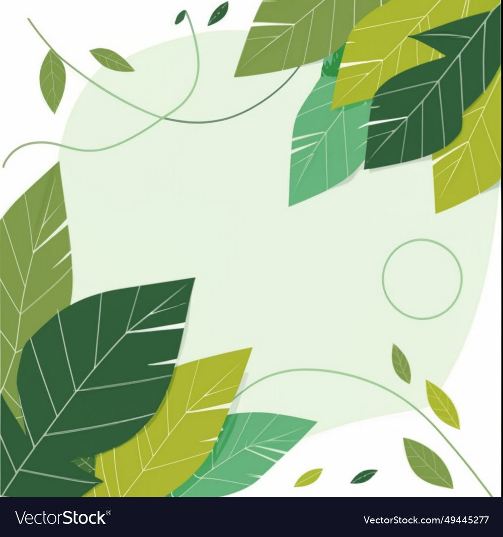 In simple minimal geometric flat style - lea Vector Image In simple minimal geometric flat style - lea Vector Image