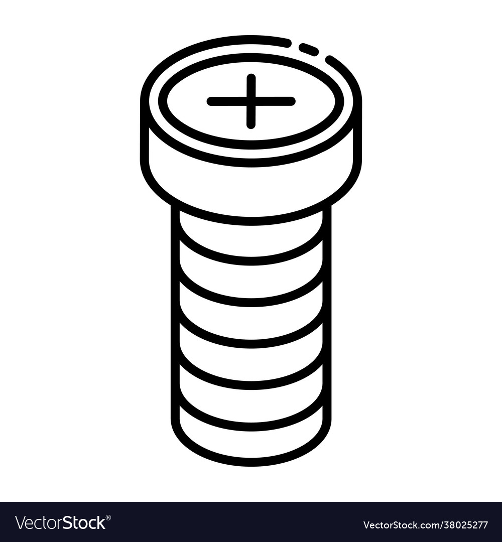 Screw Royalty Free Vector Image - VectorStock