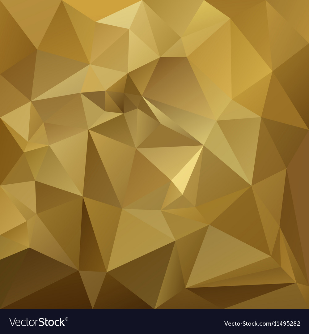 Gold beige yellow brown polygon triangular pattern Gold beige yellow brown polygon triangular pattern