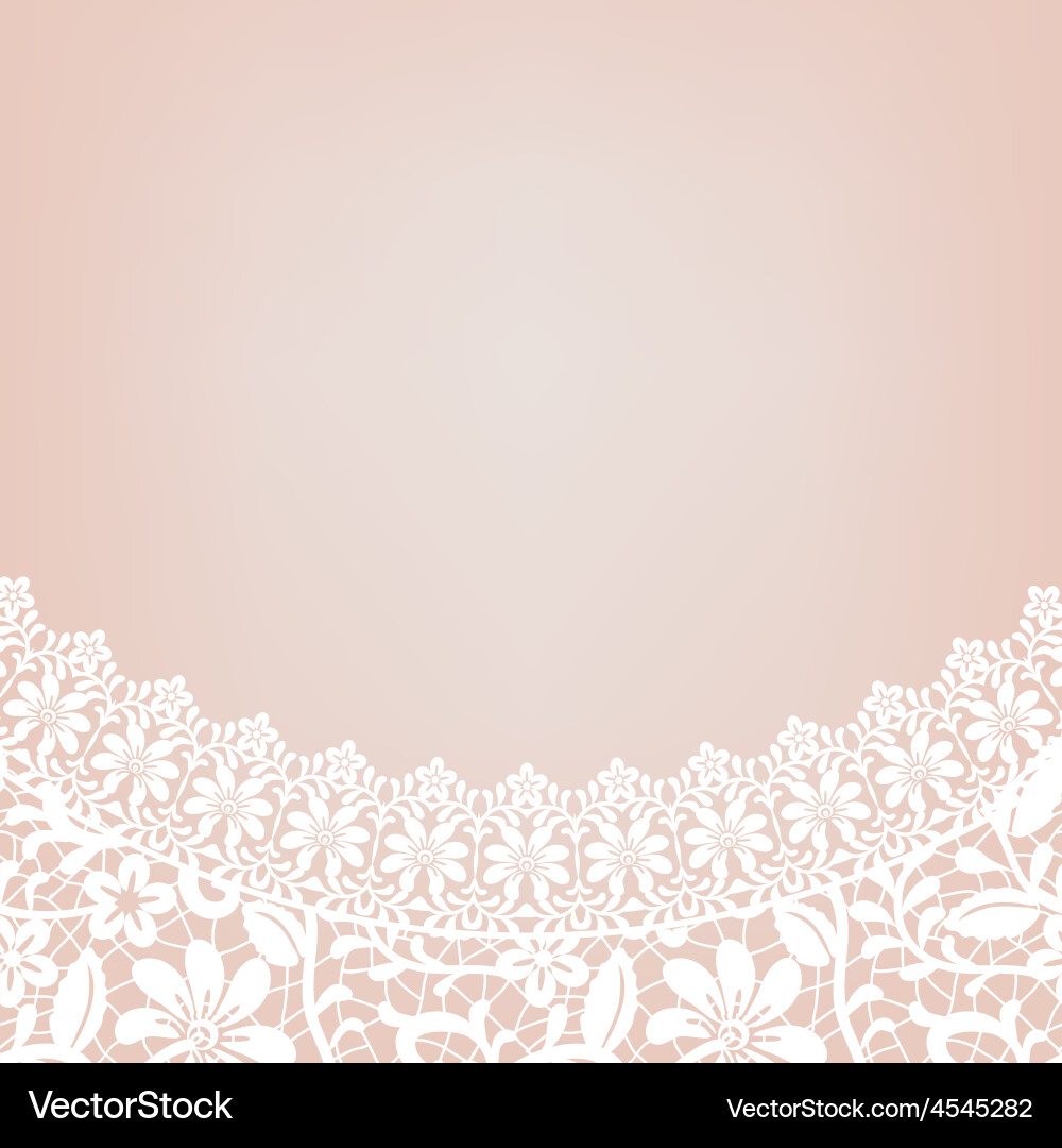 Lace bridal dress Royalty Free Vector Image - VectorStock