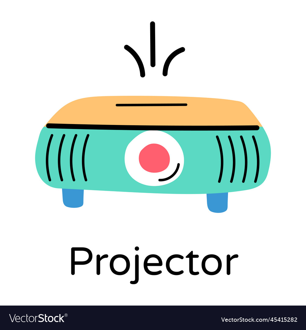 Projector Royalty Free Vector Image - VectorStock