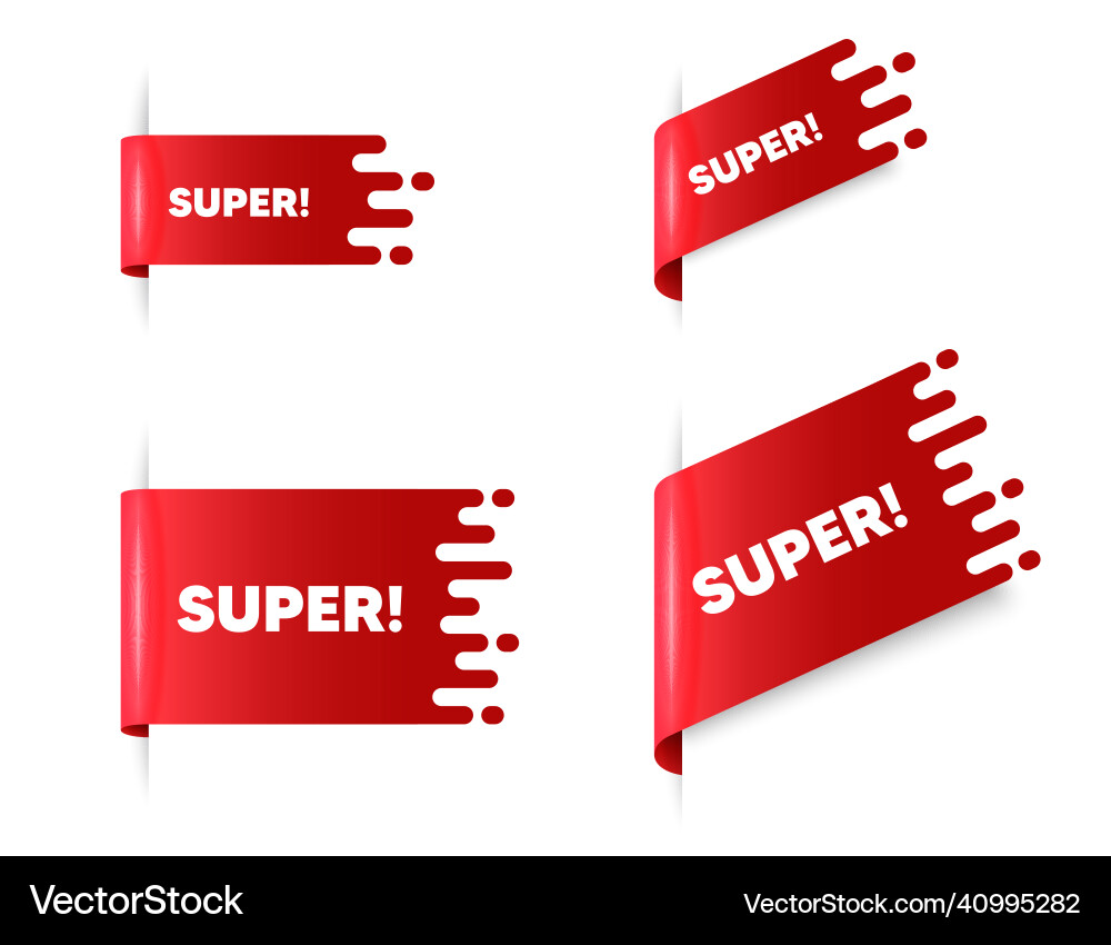Super symbol special offer sign Royalty Free Vector Image