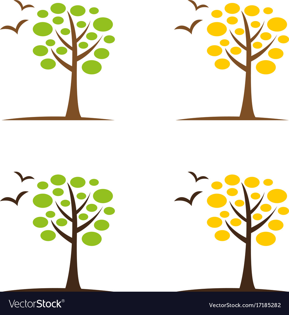 Tree6 Royalty Free Vector Image - VectorStock