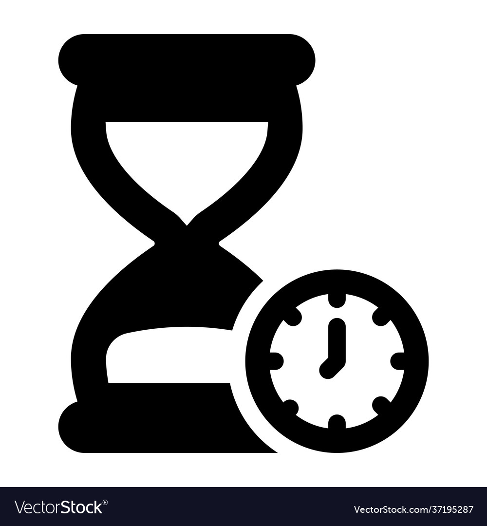 Egg Timer Royalty Free Vector Image Vectorstock