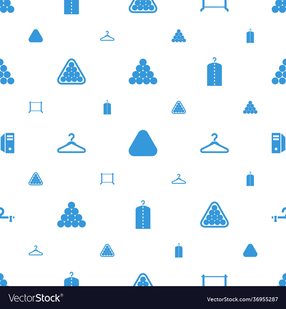 Rack icons pattern seamless white background Vector Image