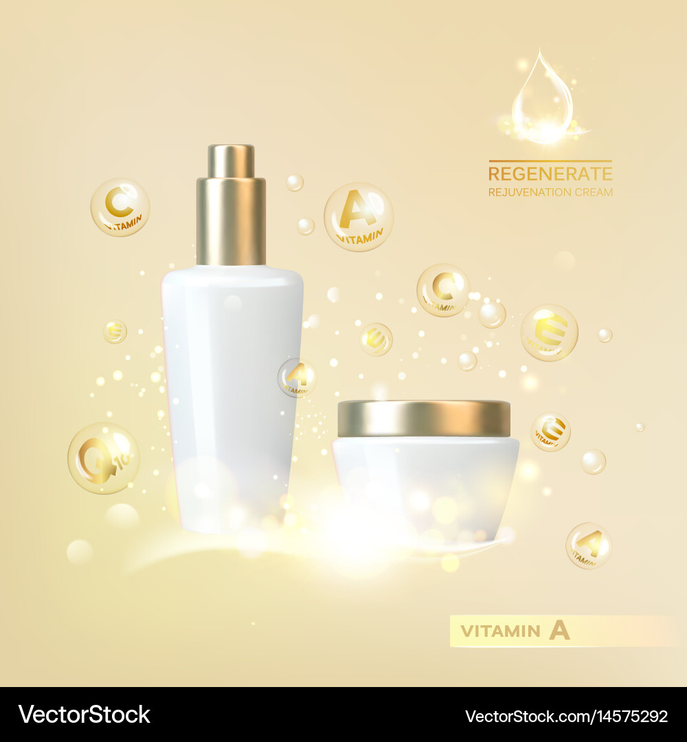 Bottle of cosmetic Royalty Free Vector Image - VectorStock