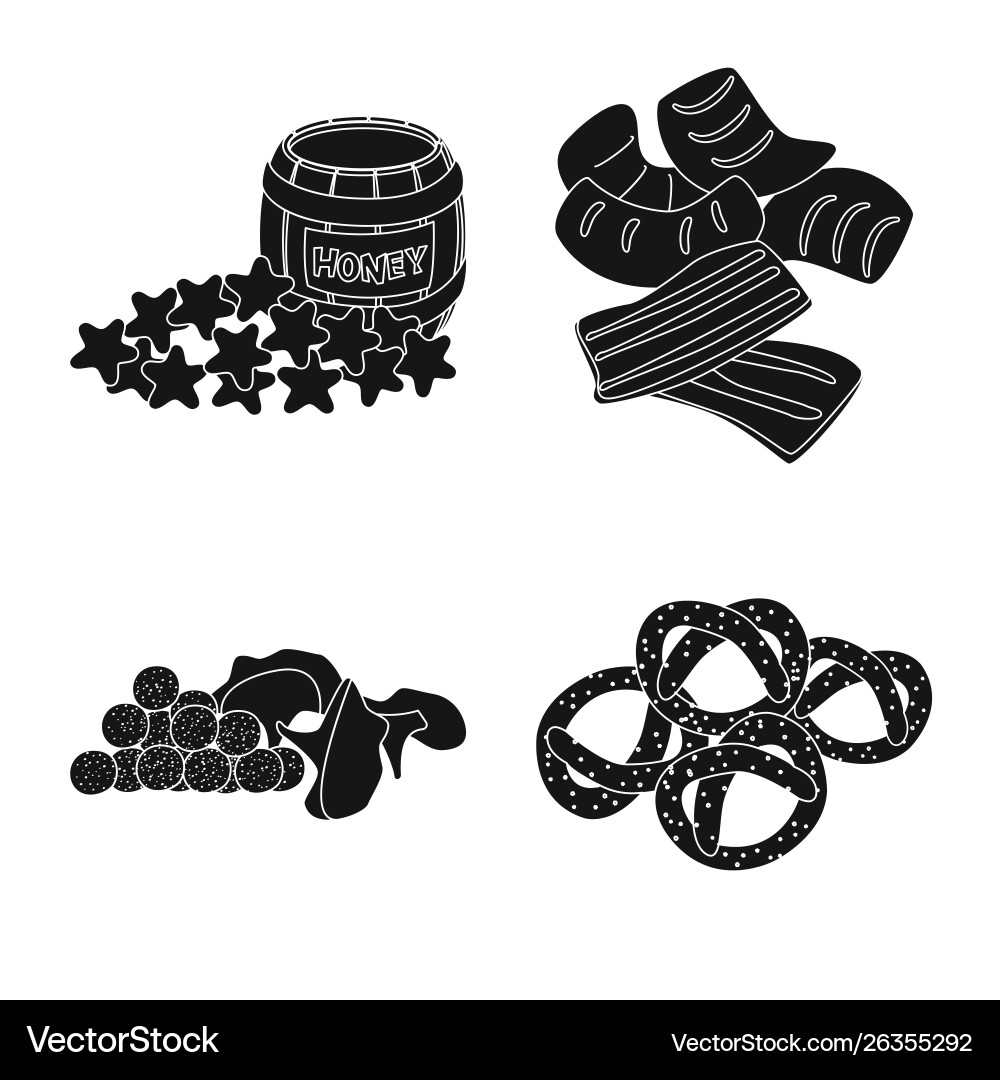 Design ingredient and organic sign Royalty Free Vector Image