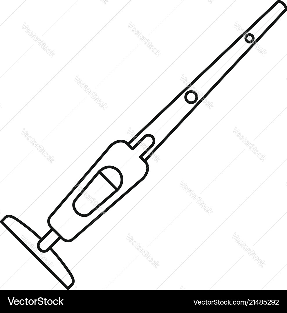 Modern vacuum cleaner icon outline style Vector Image
