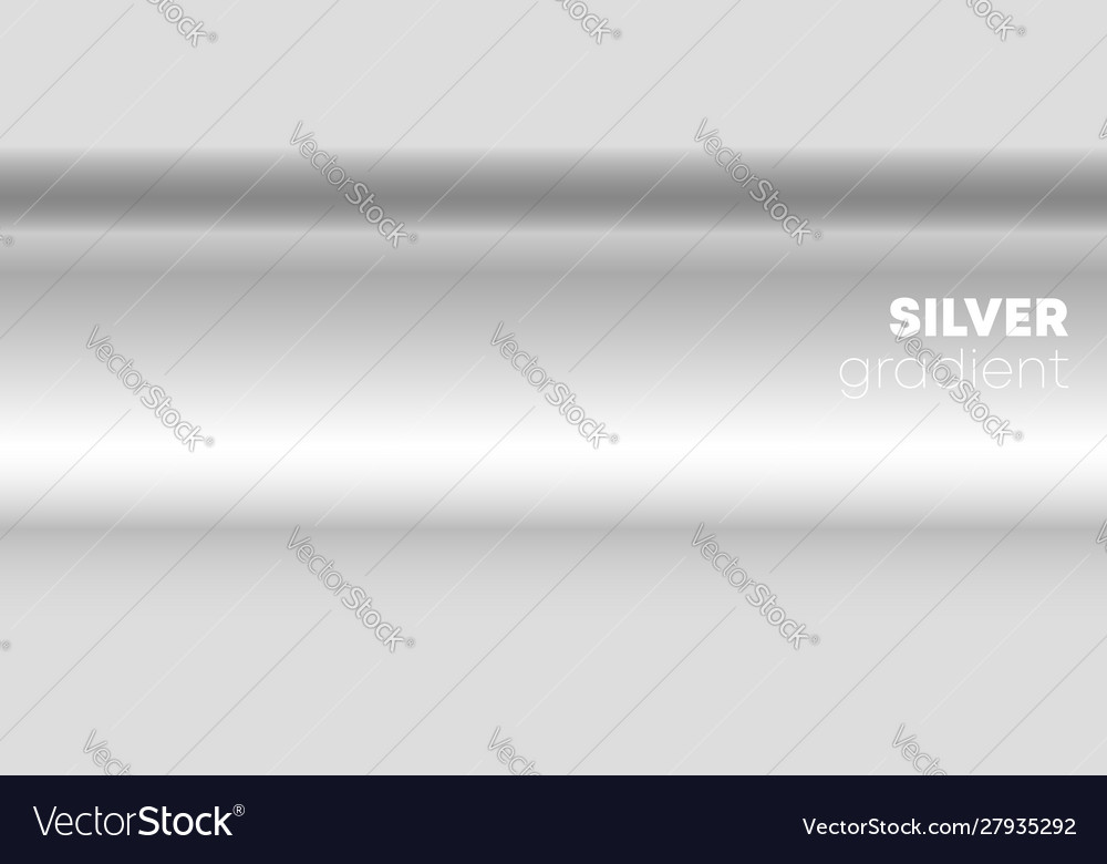 Silver gradient texture background Royalty Free Vector Image