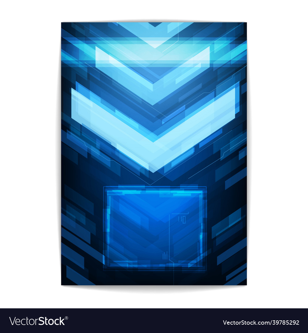 Template Royalty Free Vector Image - VectorStock