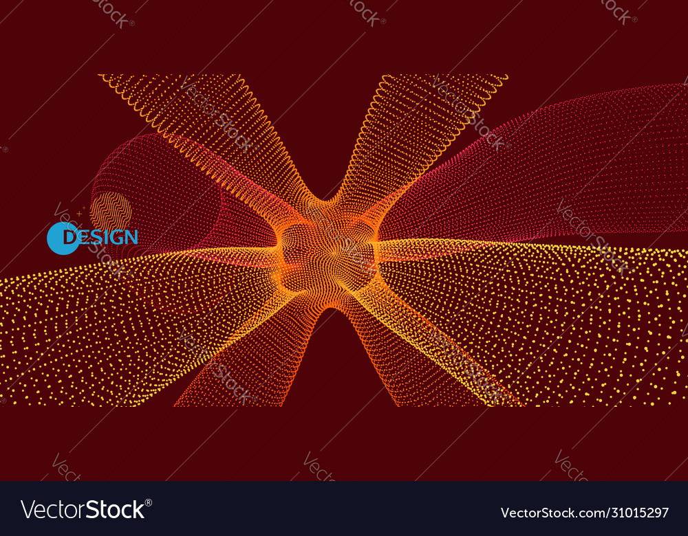 3d molecule molecular structure abstract Vector Image