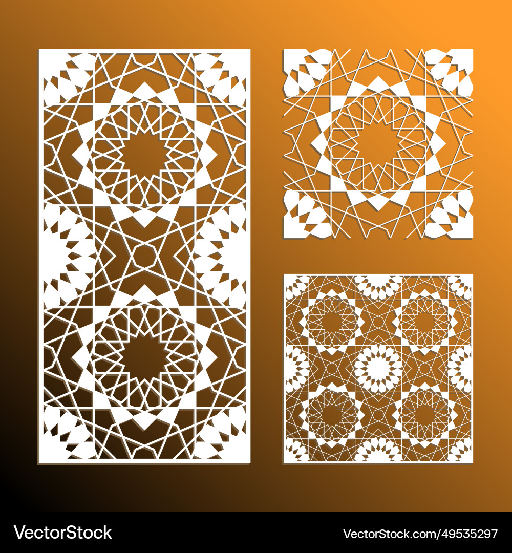 Islamic pattern in a traditional ornamental Vector Image