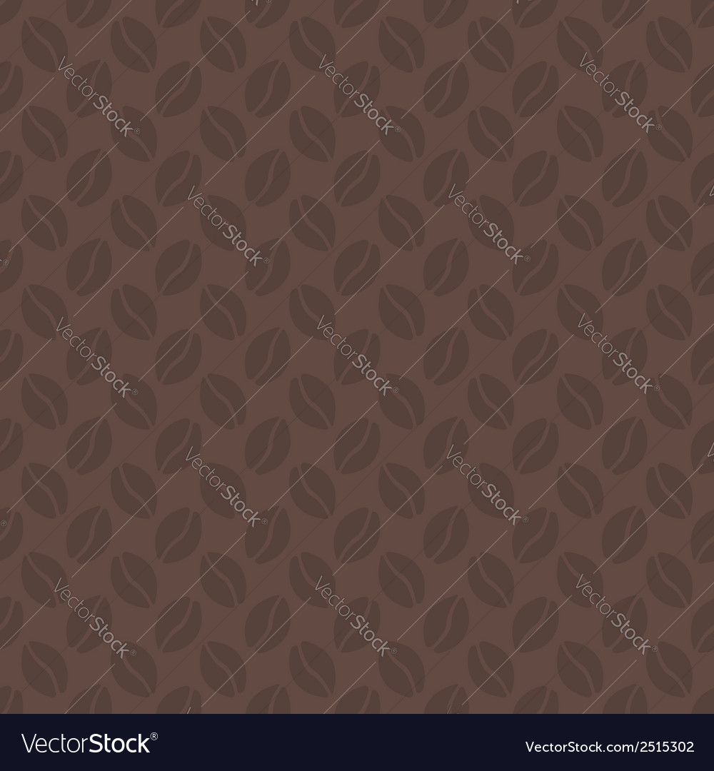 Coffee seamless pattern Royalty Free Vector Image