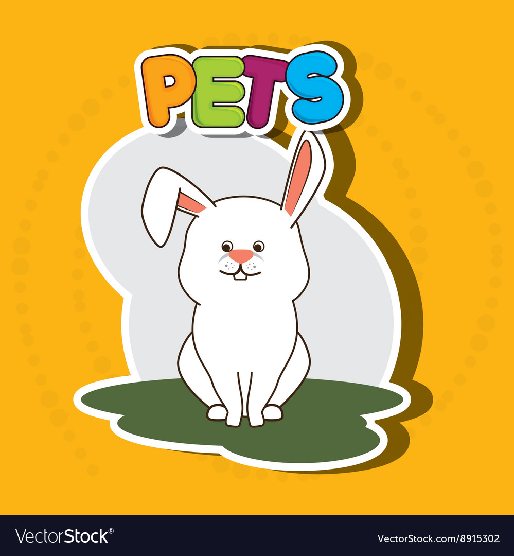 Cute pets design Royalty Free Vector Image - VectorStock
