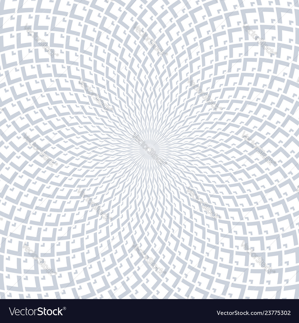 Rotation geometric pattern Royalty Free Vector Image