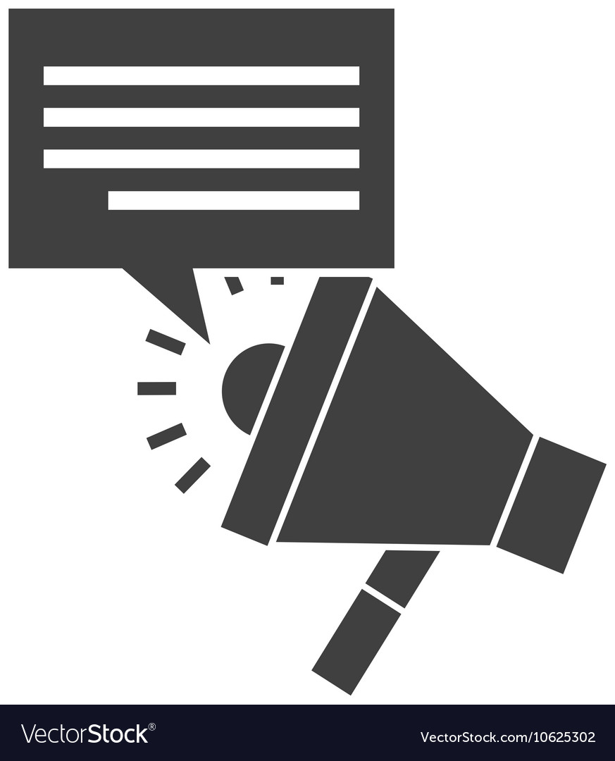 Speech bubble message isolated icon Royalty Free Vector