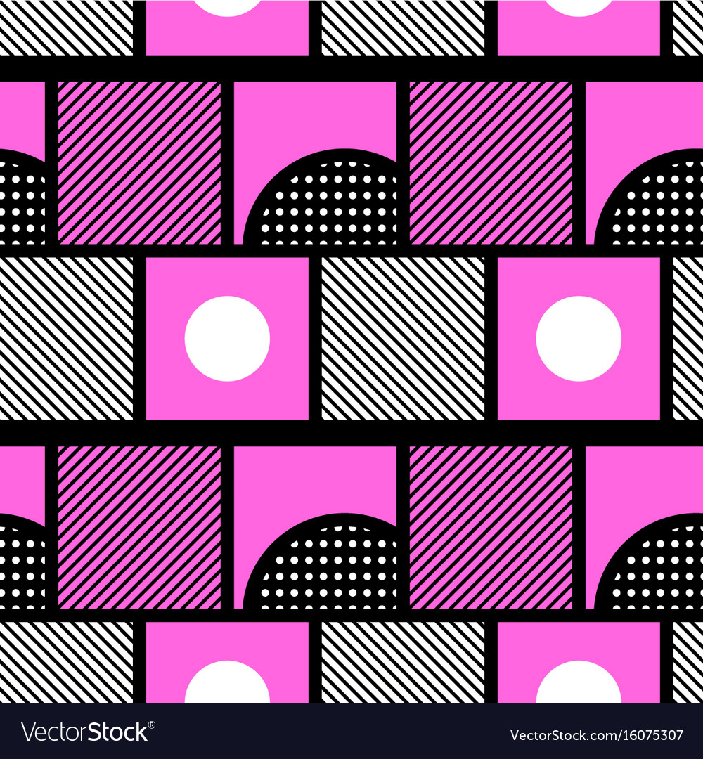 Abstract geometric seamless pattern Royalty Free Vector