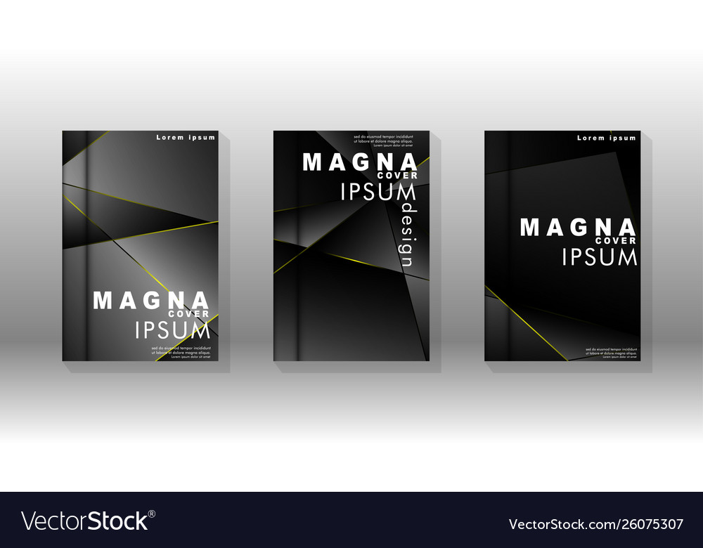 Fancy polygon cover pattern background design Vector Image