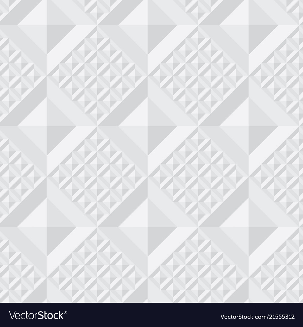 Concept light gray geometry seamless pattern Vector Image