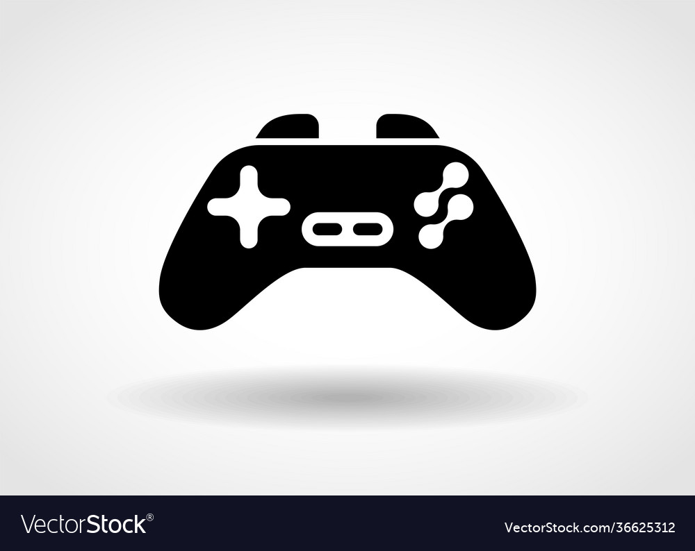 Game console controller Royalty Free Vector Image